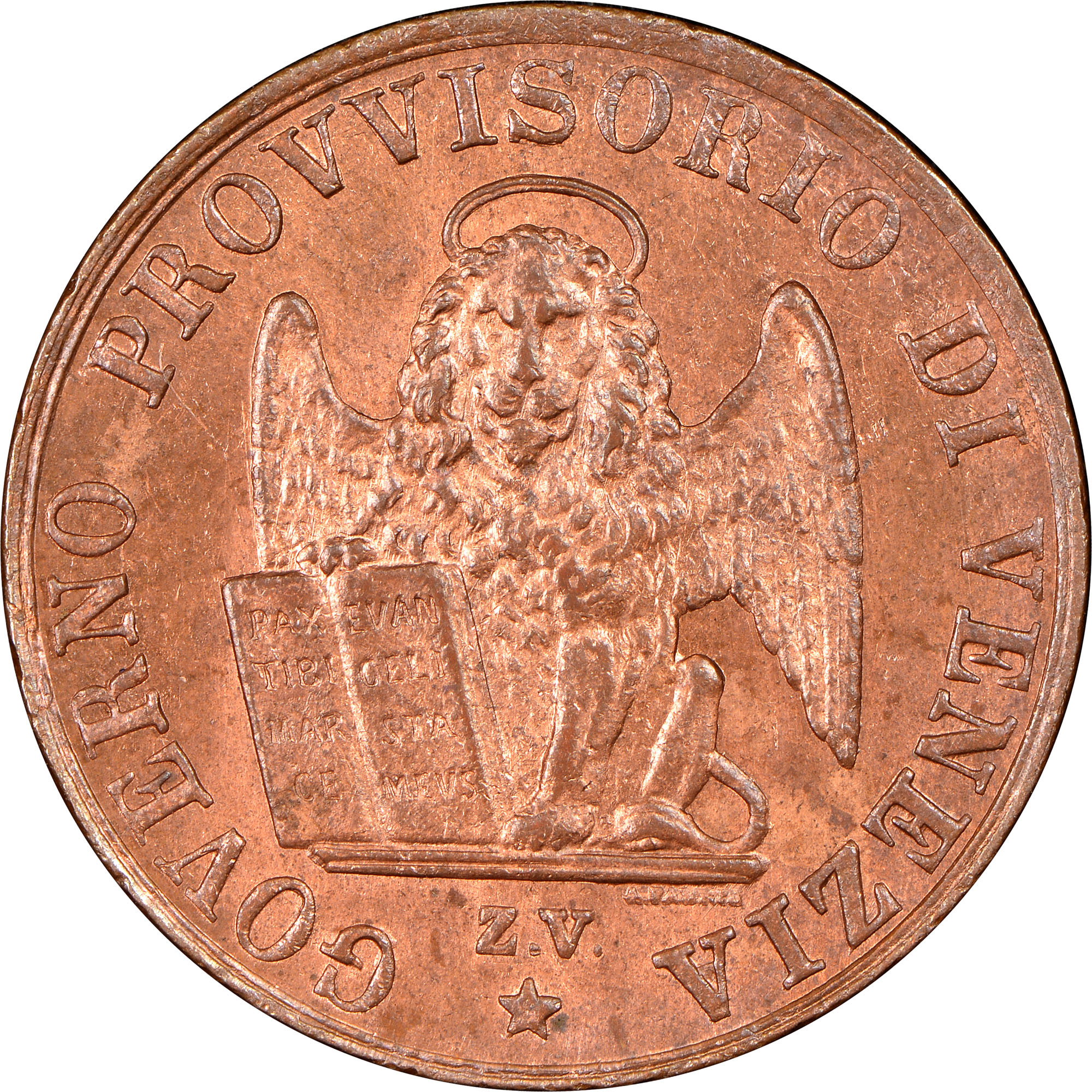 Italian States VENICE 5 Centesimi KM 809 Prices & Values | NGC