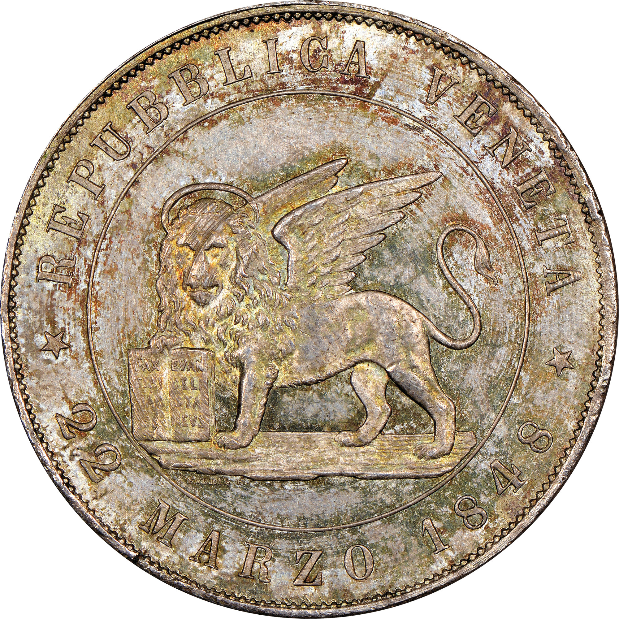 Italian States VENICE 5 Lire KM 804 Prices & Values | NGC