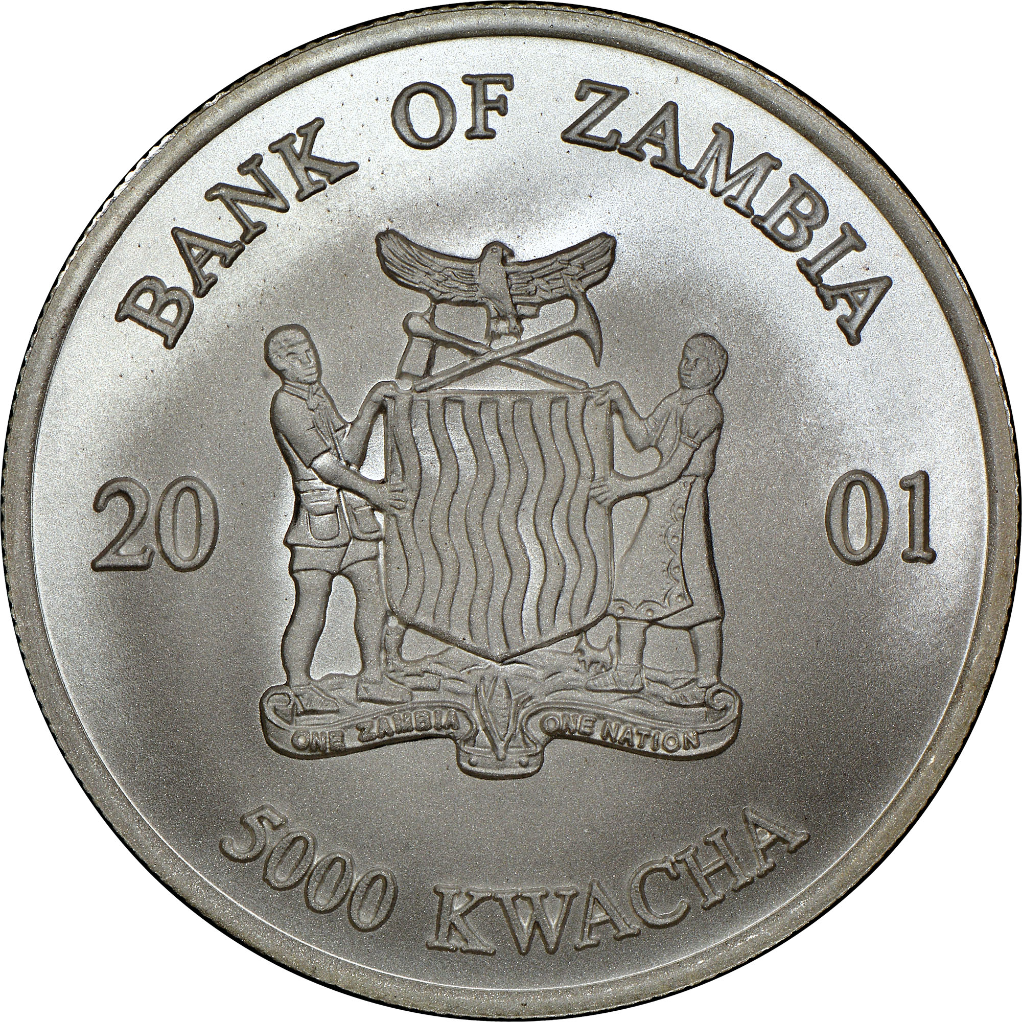 Zambia 5000 Kwacha KM 117 Prices & Values | NGC