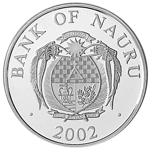 Nauru 10 Dollars KM 14 Prices & Values | NGC