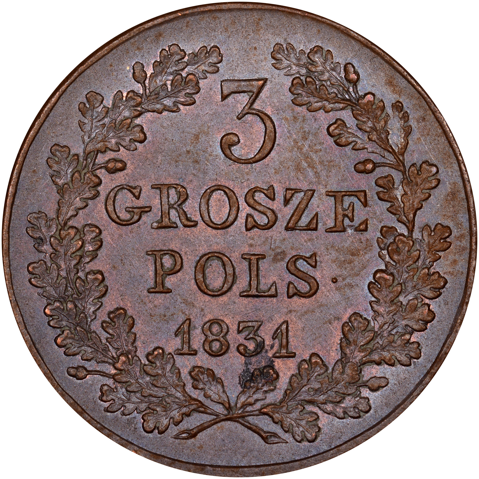 Poland 3 Grosze C 120 Prices & Values | NGC