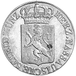 German States NASSAU 6 Kreuzer KM 46.1 Prices & Values | NGC