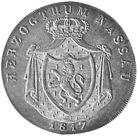 German States NASSAU Thaler KM 47 Prices & Values | NGC