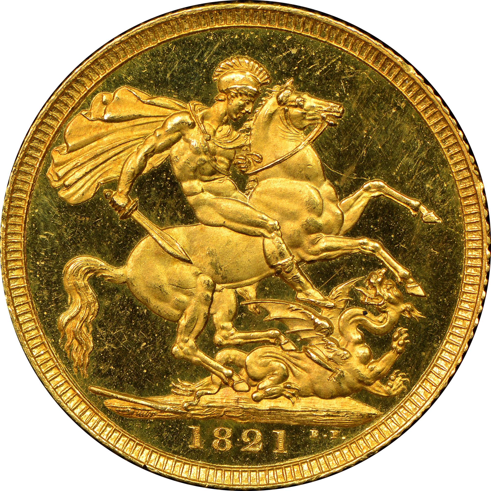 1821-1825 Great Britain Sovereign KM 682 Prices & Values | NGC