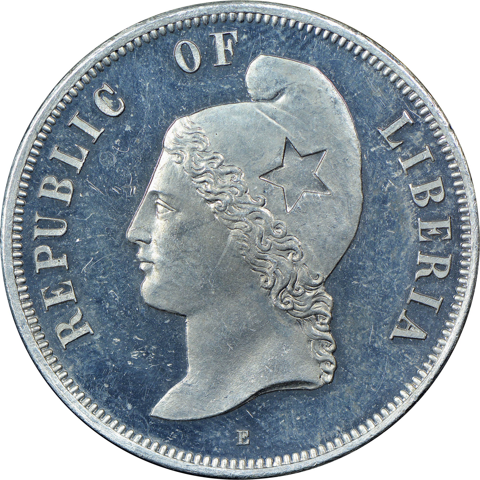 Liberia 50 Cents KM Pn40 Prices & Values | NGC