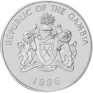 Gambia, The Dalasi KM 65 Prices & Values | NGC