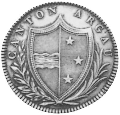 Swiss Cantons AARGAU 20 Batzen KM Pn1 Prices & Values | NGC