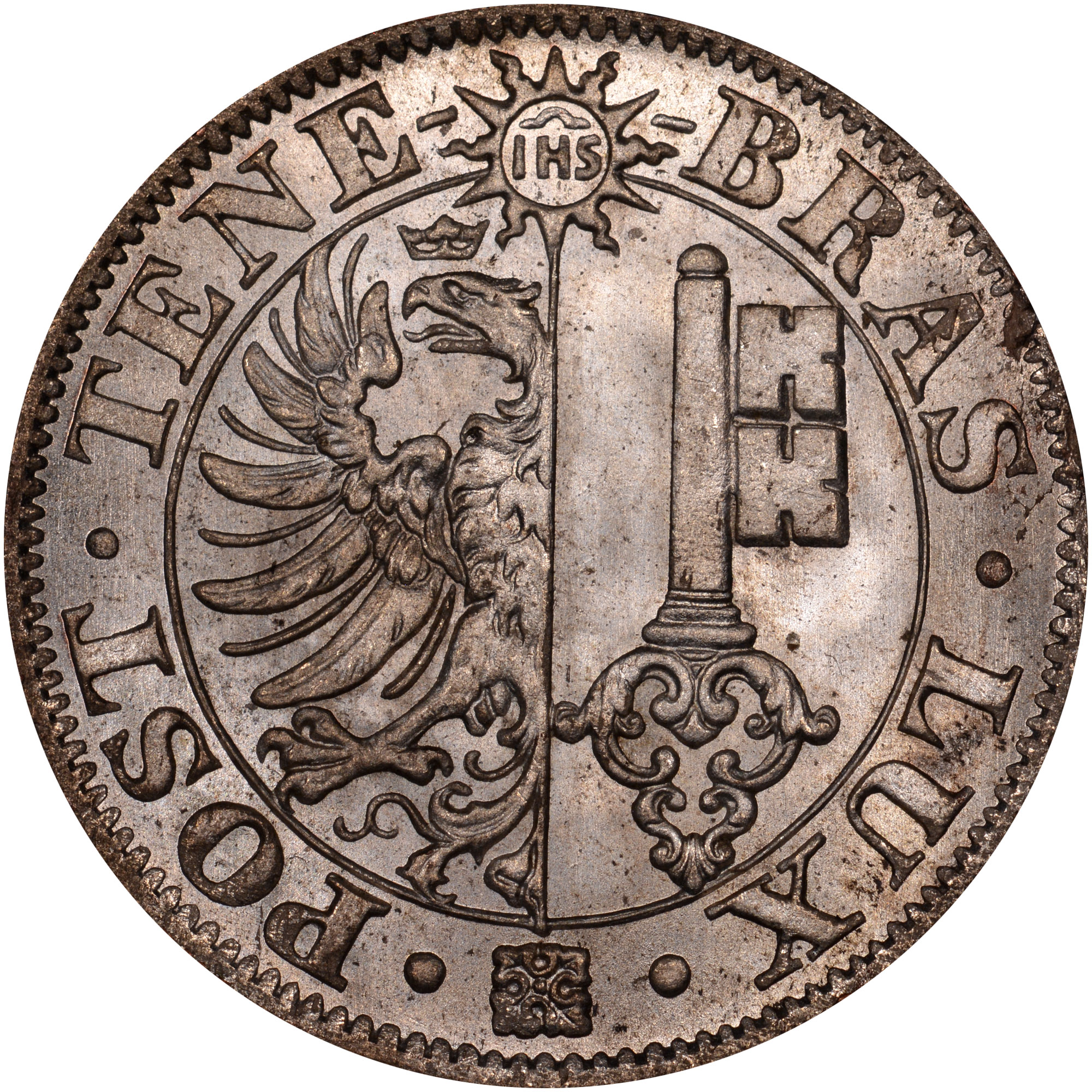 Swiss Cantons GENEVA (Swiss Cantons) 5 Centimes KM 131 Prices & Values