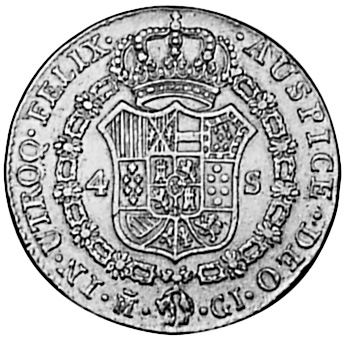 Spain 4 Escudos KM 484 Prices & Values | NGC