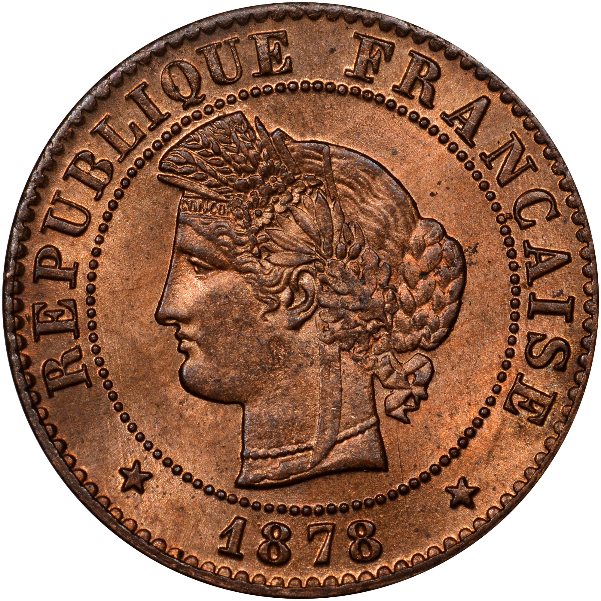 France Centime KM 826.2 Prices & Values | NGC