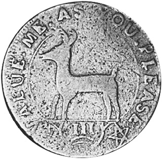 United States Colonial America EARLY COLONIAL AMERICAN TOKENS Unknown