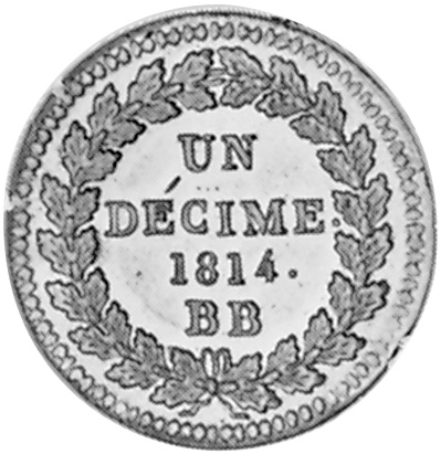 France Decime KM 700 Prices & Values | NGC