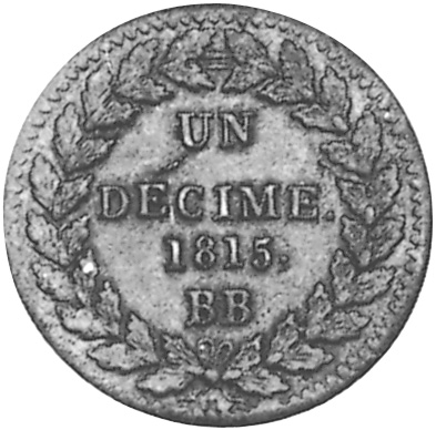 France Decime KM 701 Prices & Values | NGC