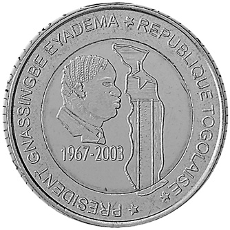 Togo 6000 CFA Francs-4 Africa X 22 Prices & Values | NGC