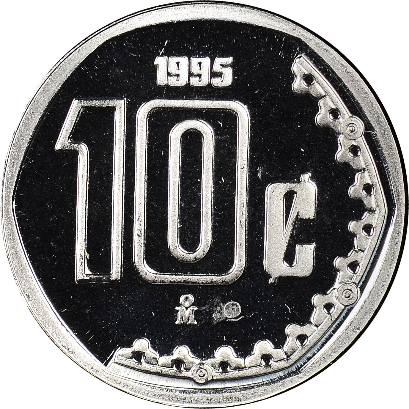 Mexico ESTADOS UNIDOS MEXICANOS 10 Centavos KM 547 Prices & Values | N