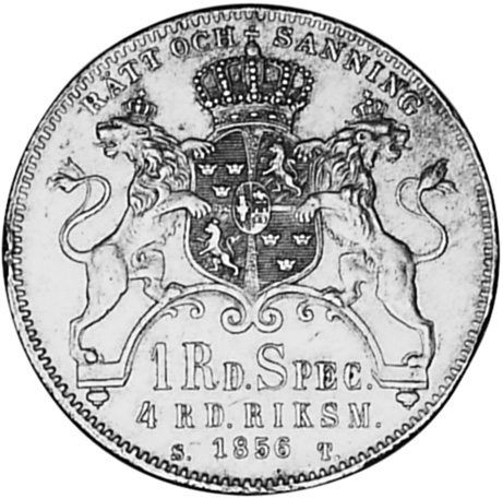 Sweden Riksdaler Specie KM 689 Prices & Values | NGC