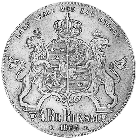 Sweden Riksdaler Specie KM 711 Prices & Values | NGC