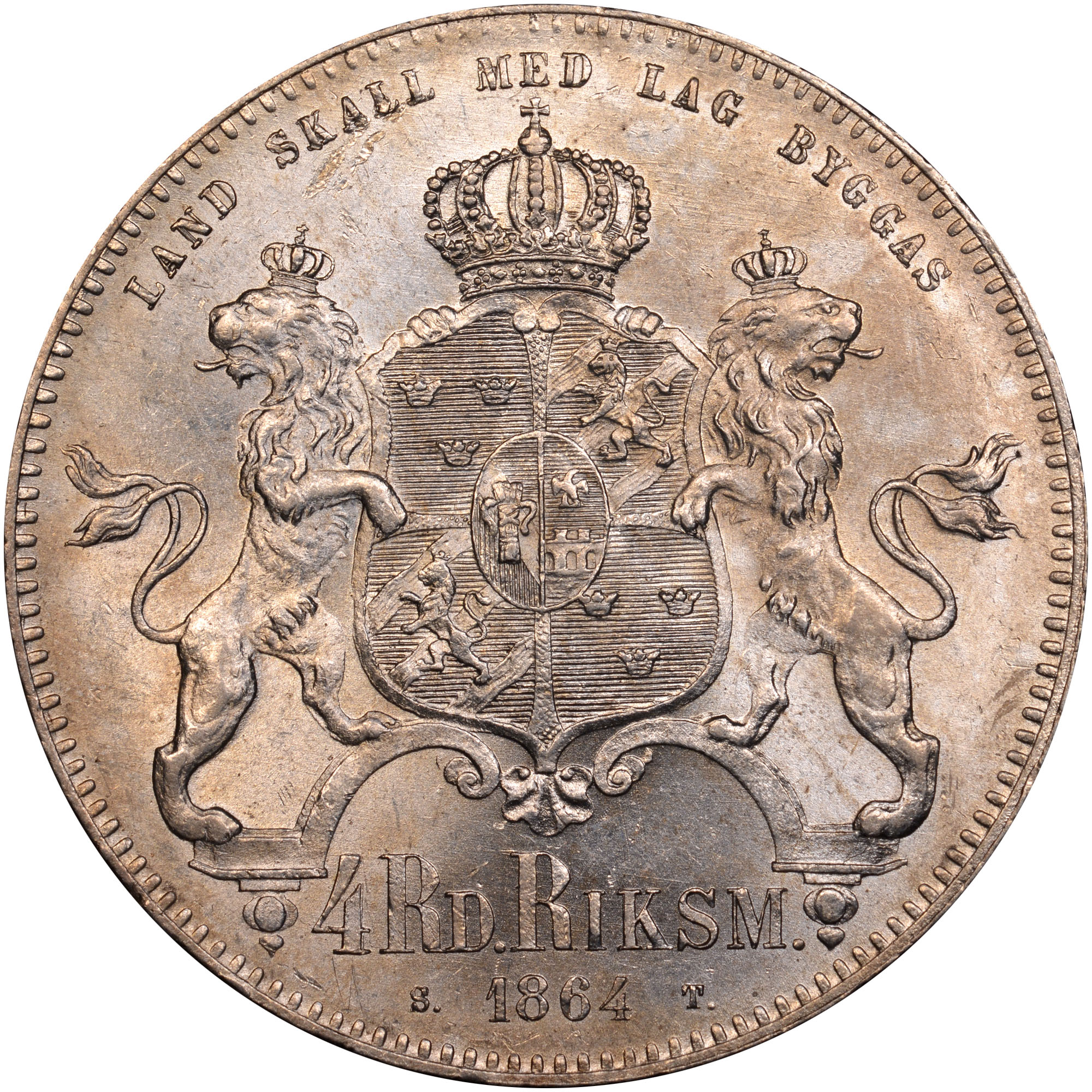 Sweden Riksdaler Specie KM 711 Prices & Values | NGC