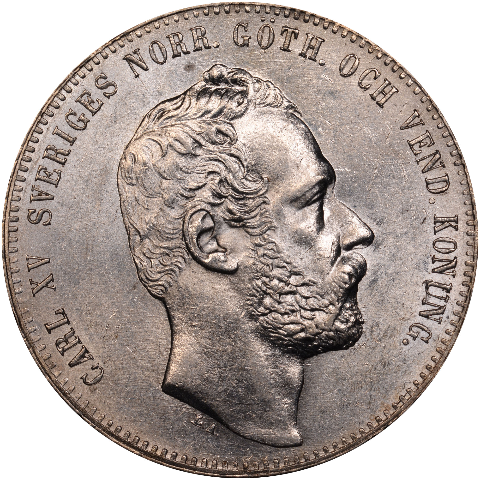 Sweden Riksdaler Specie KM 711 Prices & Values | NGC