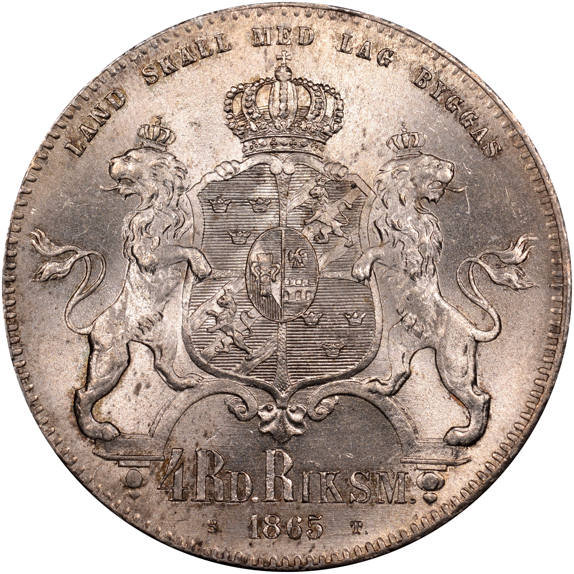 Sweden Riksdaler Specie KM 711 Prices & Values | NGC