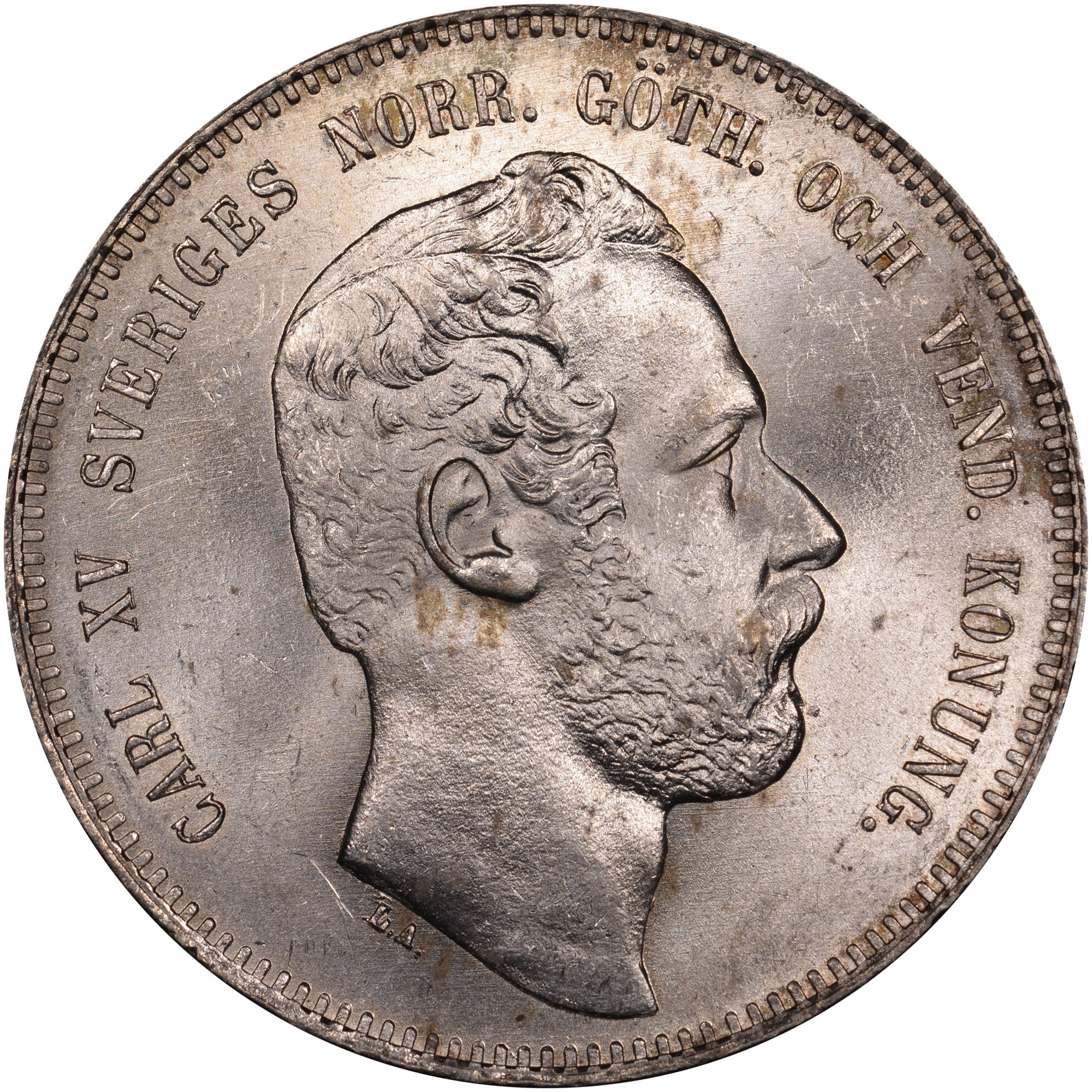 Sweden Riksdaler Specie KM 711 Prices & Values | NGC