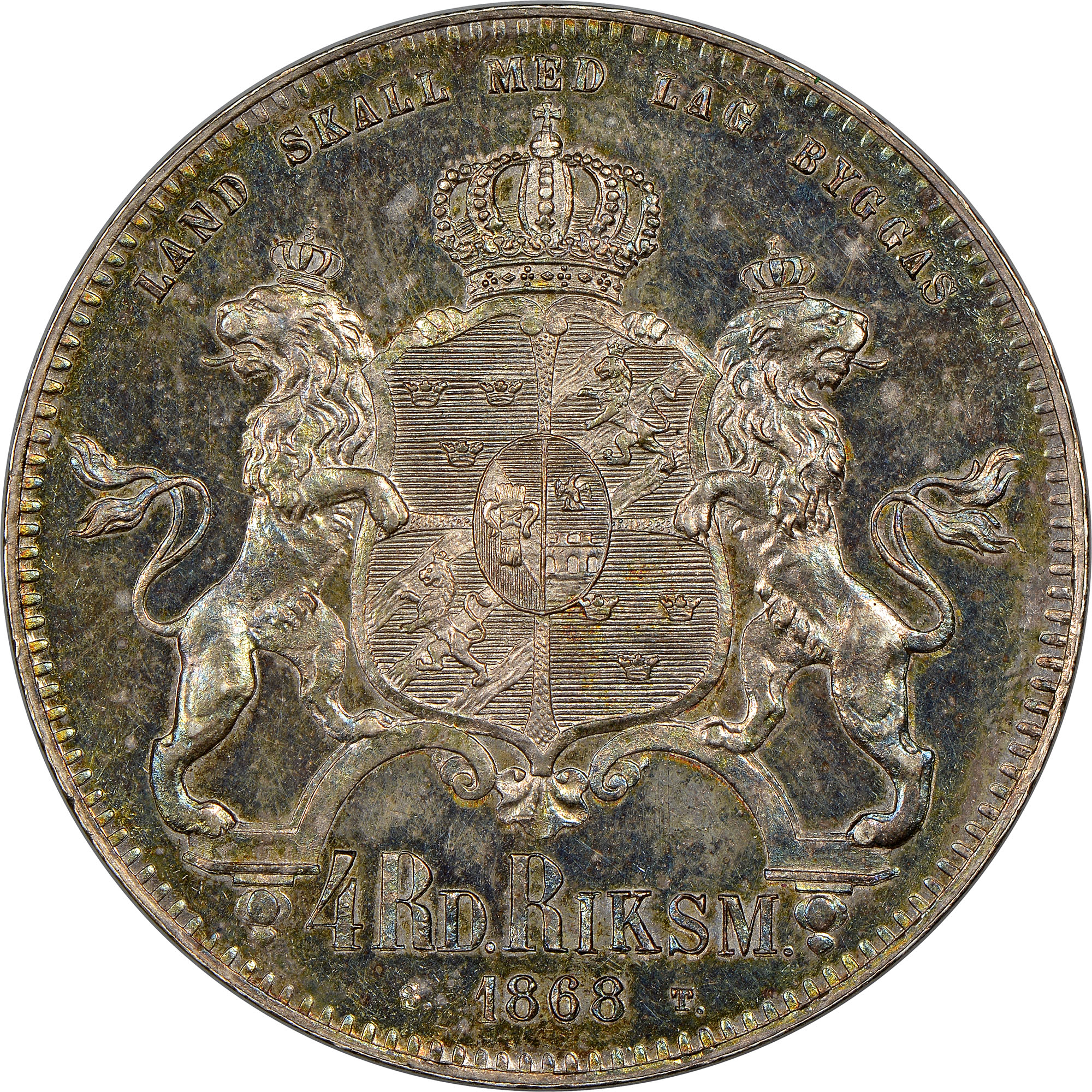 Sweden Riksdaler Specie KM 711 Prices & Values | NGC