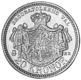 Sweden 20 Kronor KM 748 Prices & Values | NGC