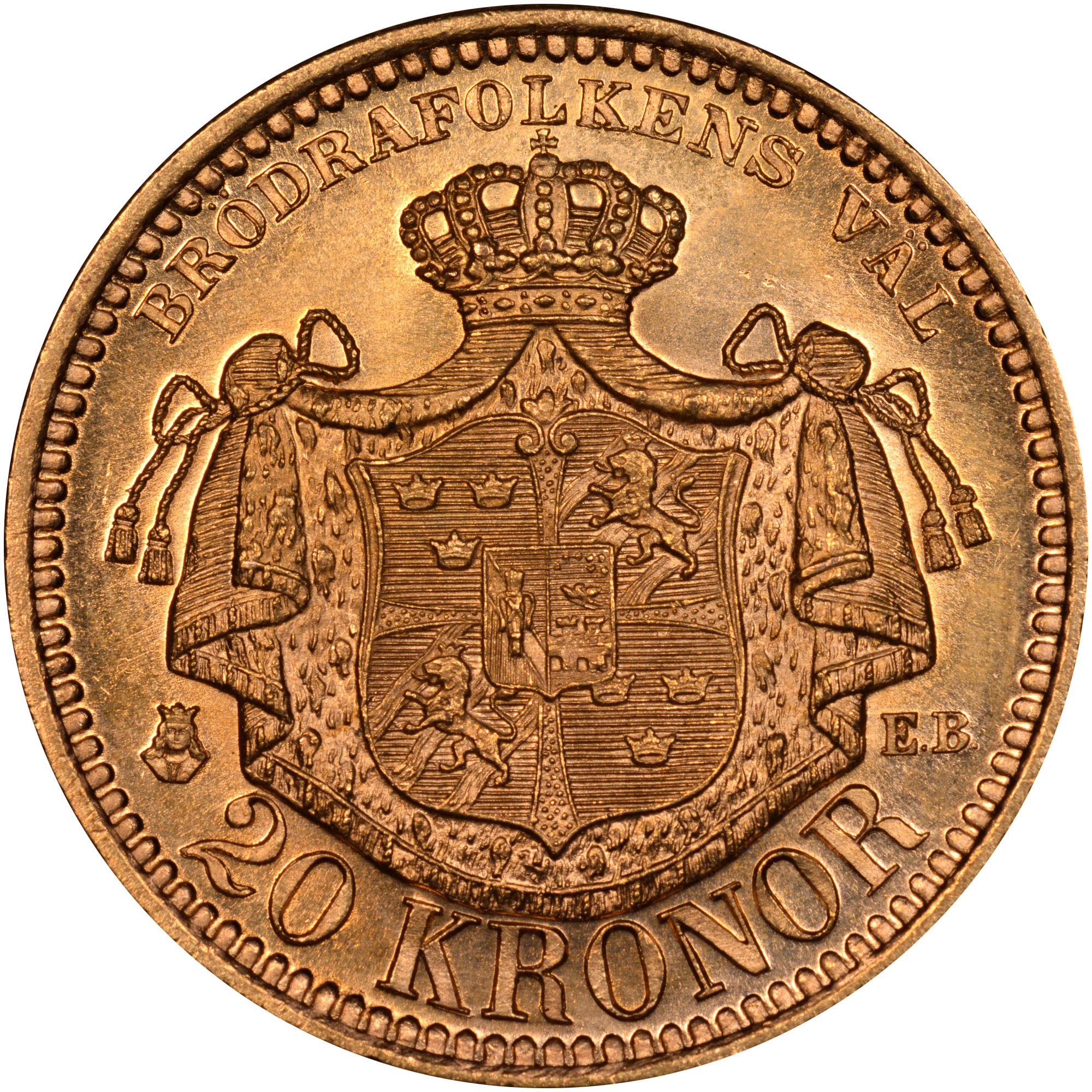 Sweden 20 Kronor KM 748 Prices & Values | NGC
