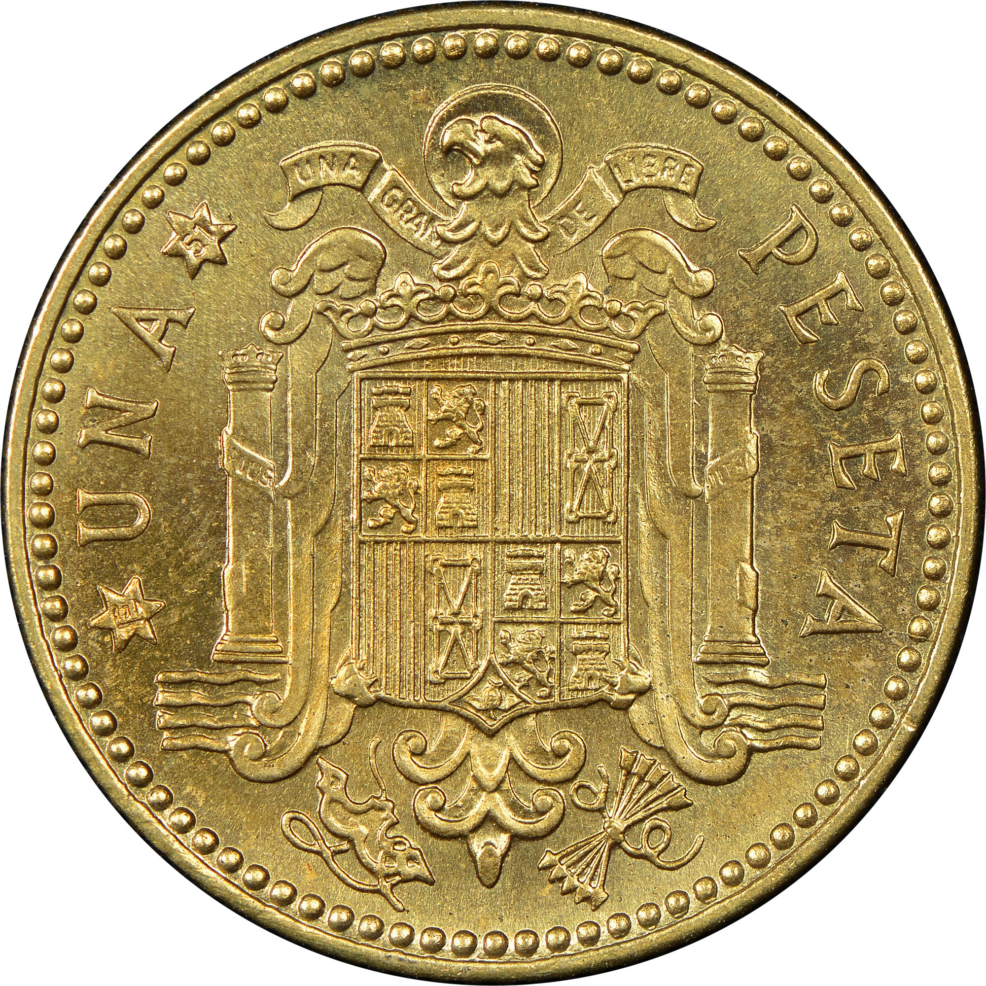 Spain Peseta KM 775 Prices Values NGC