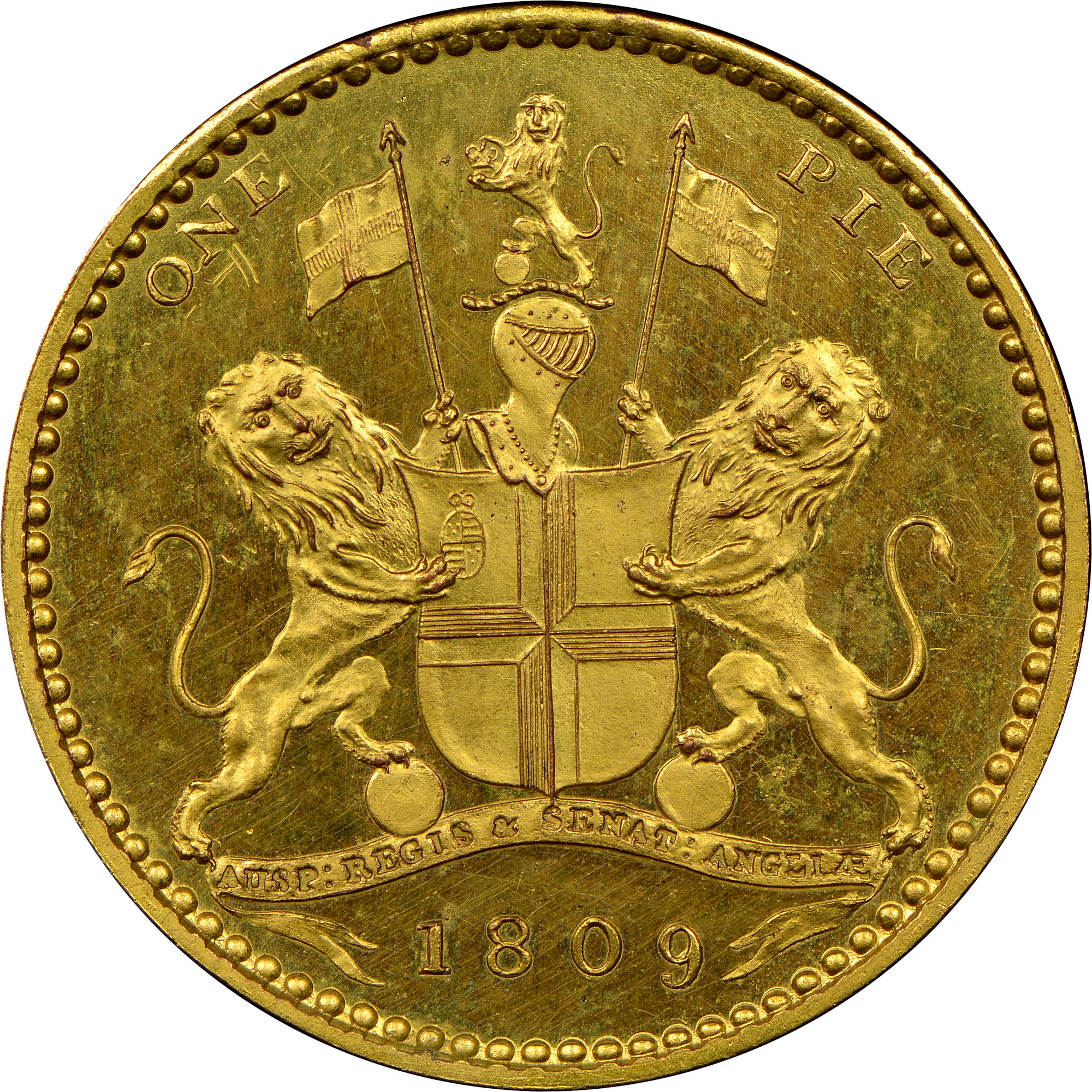 India-British BENGAL PRESIDENCY Pie KM Pn24c Prices & Values | NGC