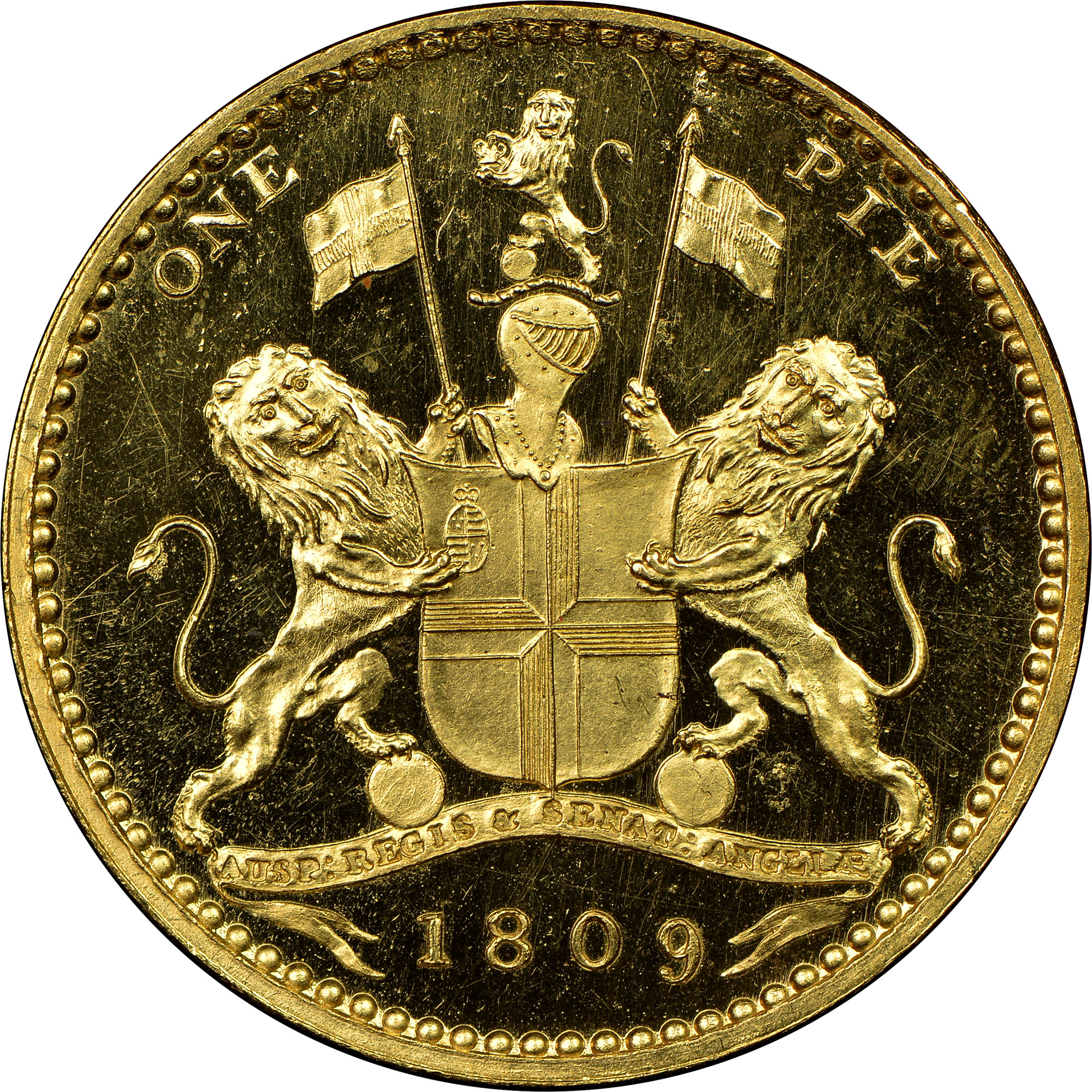 India-British BENGAL PRESIDENCY Pie KM Pn24e Prices & Values | NGC