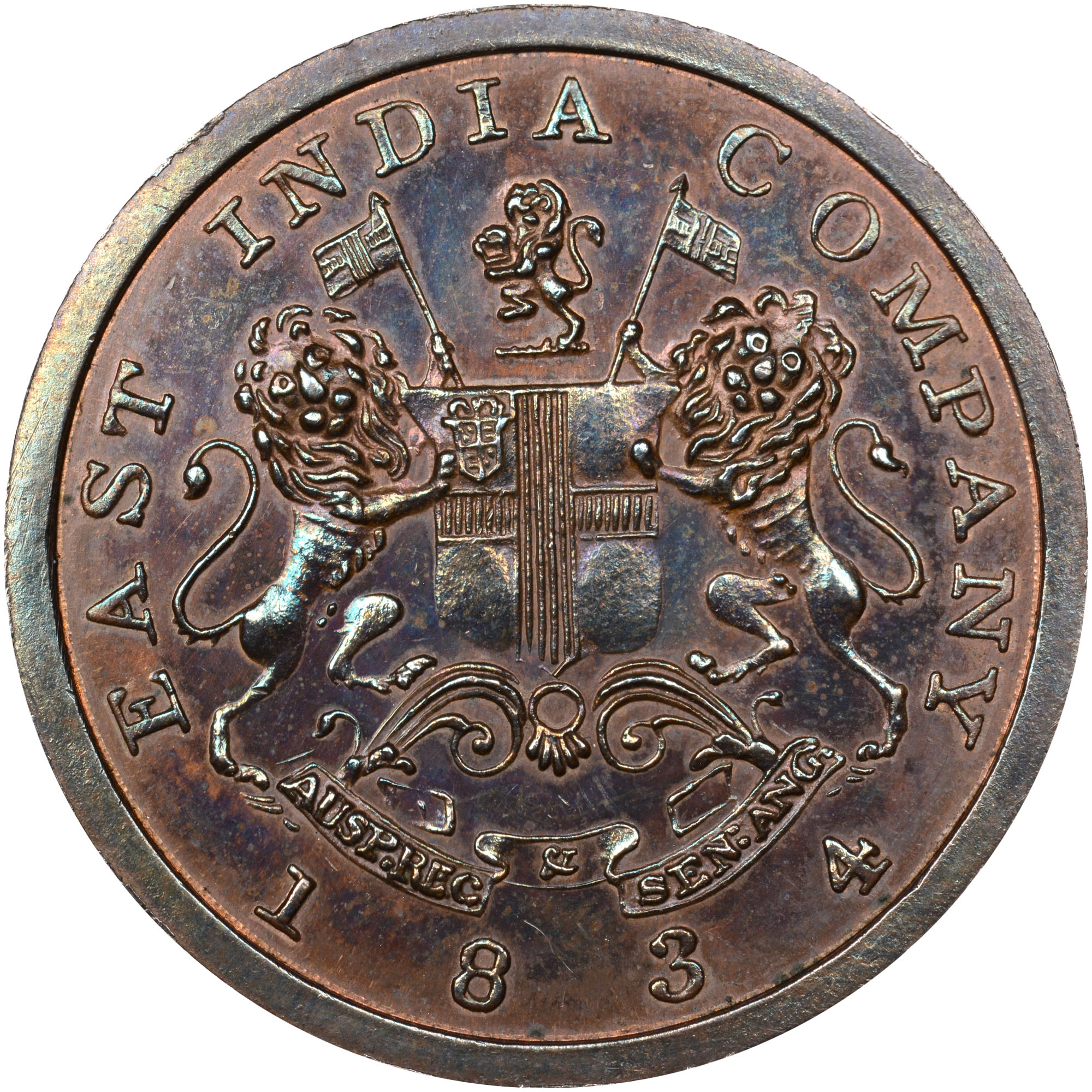 India-British BOMBAY PRESIDENCY 1/2 Anna KM 251 Prices & Values | NGC