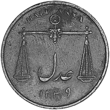India-British BOMBAY PRESIDENCY 1/2 Anna KM 253 Prices & Values | NGC
