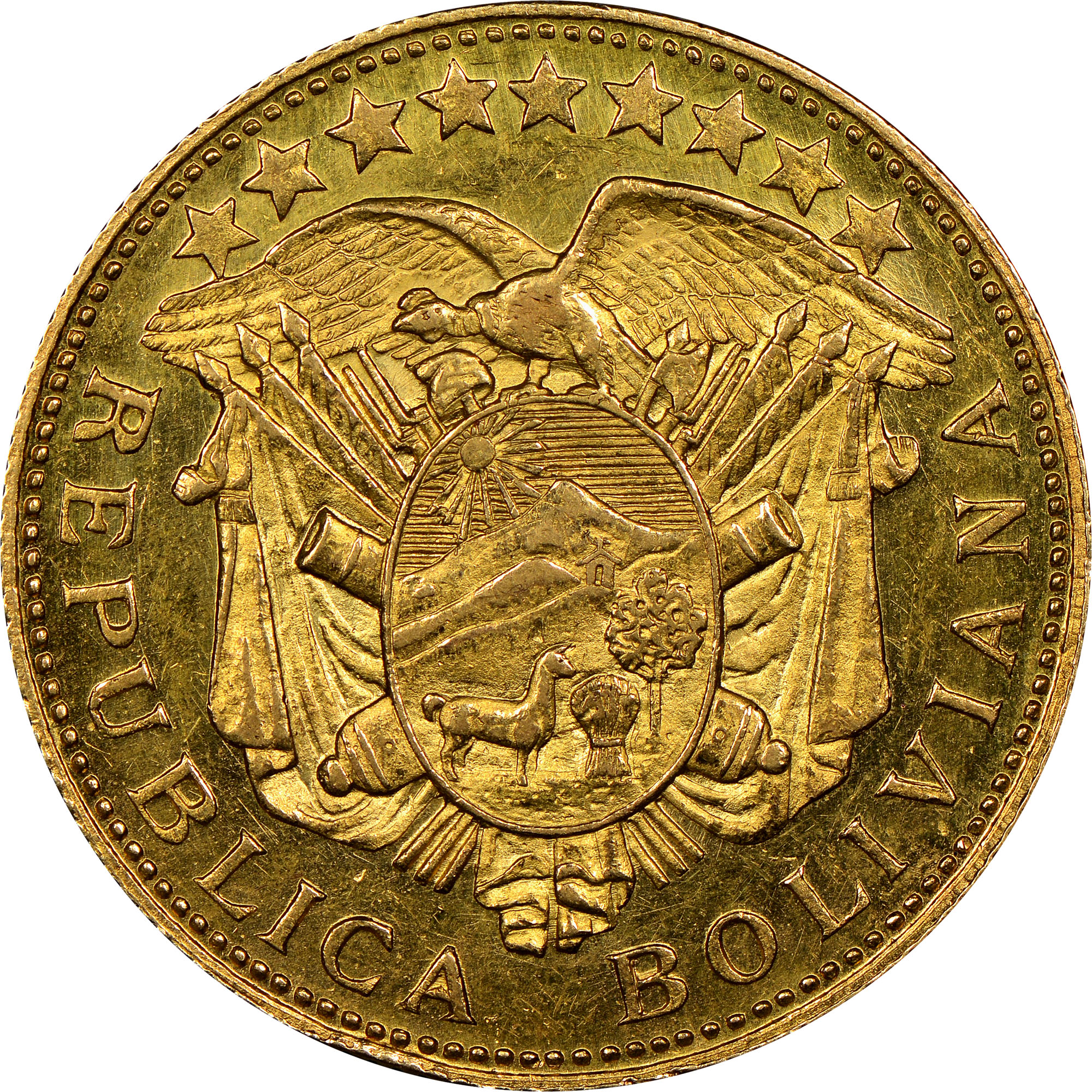 Bolivia 50 Centavos KM 175.2 Prices & Values | NGC