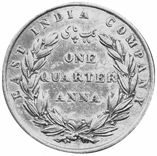 India-British 1/4 Anna KM 446.2 Prices & Values | NGC