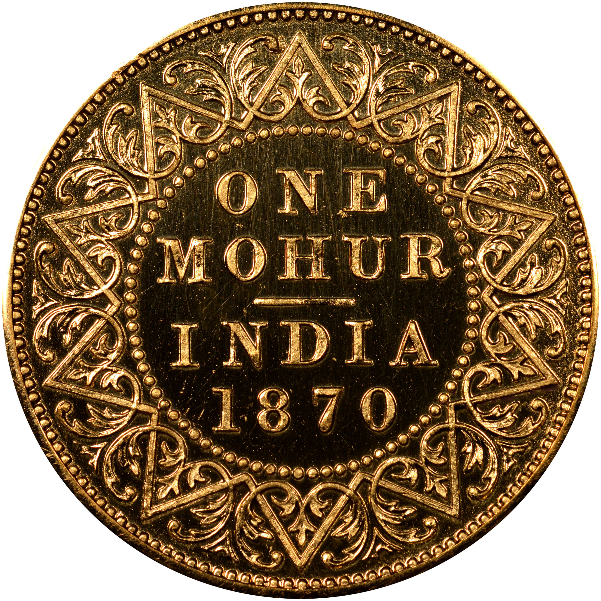 India-British Mohur KM 481 Prices & Values | NGC