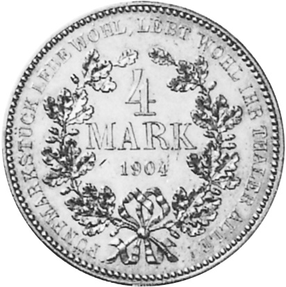 Germany - Empire 4 Mark X 15 Prices & Values | NGC