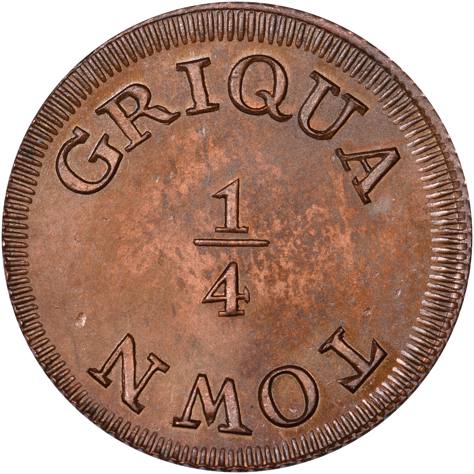 Griquatown 1/4 Penny X Tn1 Prices & Values | NGC