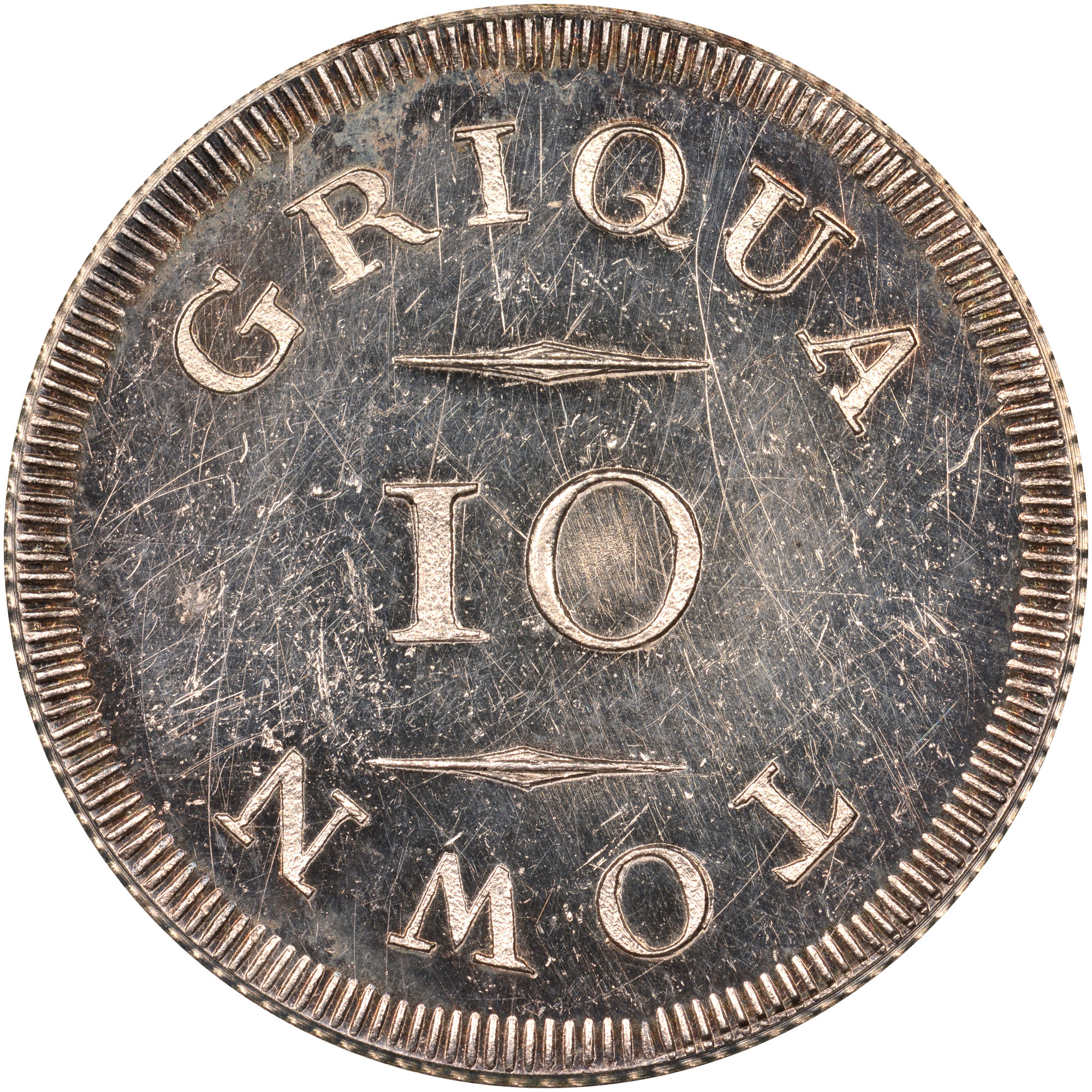 Griquatown 10 Pence X Tn5 Prices & Values | NGC
