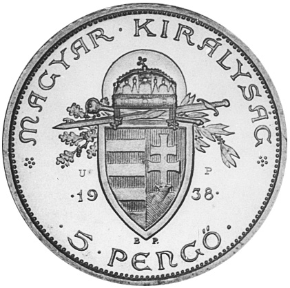 Hungary 5 Pengö X Pn13.1 Prices & Values | NGC