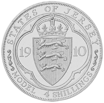 Jersey 4 Shillings X M3 Prices & Values | NGC