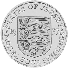 Jersey 4 Shillings X M4 Prices & Values | NGC