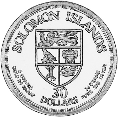 Solomon Islands 30 Dollars X 2 Prices & Values | NGC