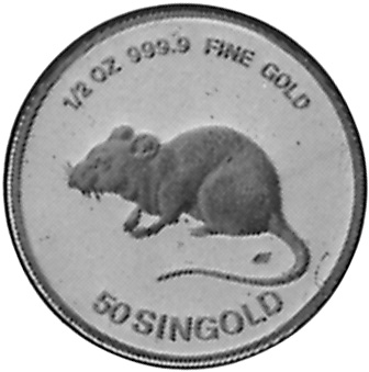 Singapore 50 Singold X 5 Prices & Values | NGC