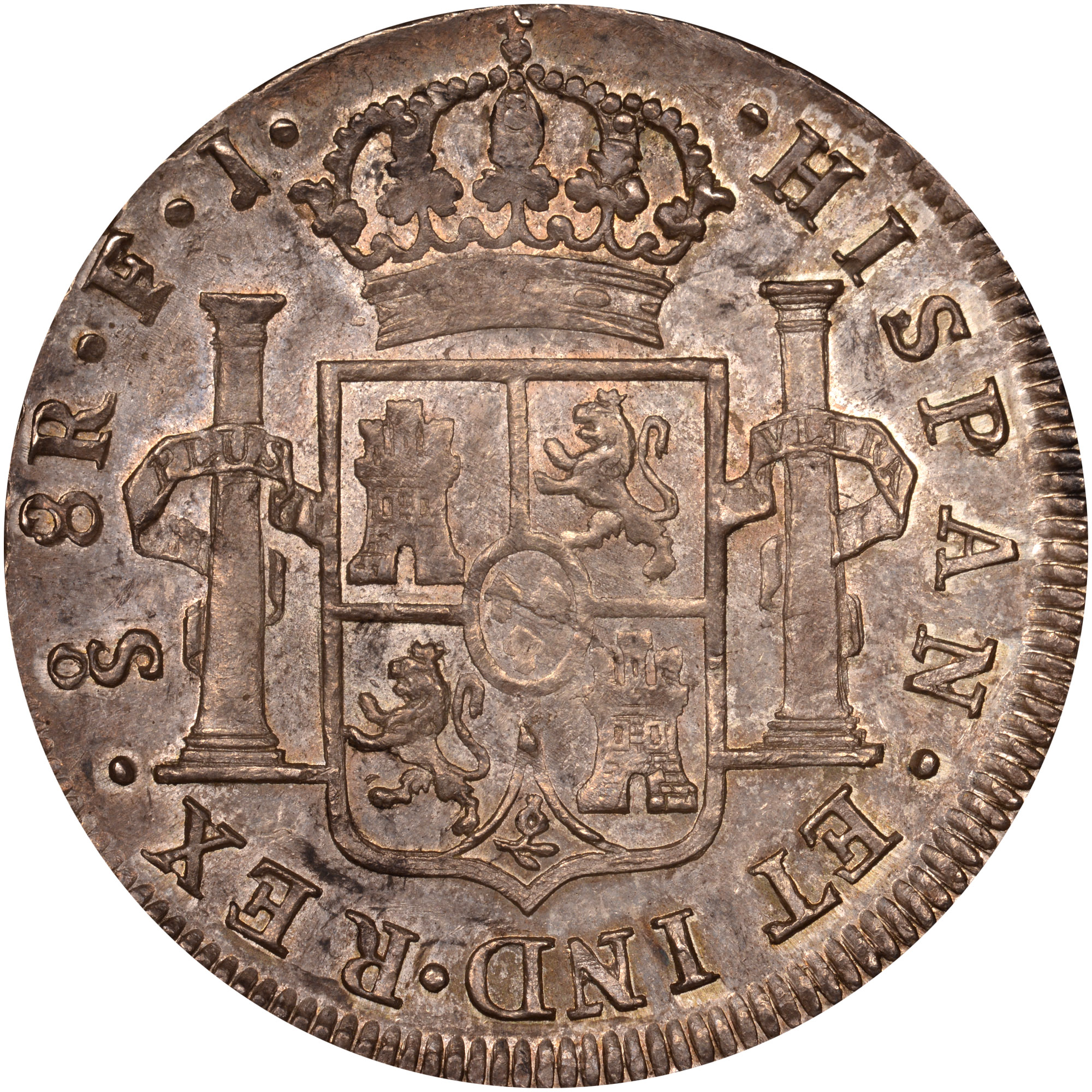 Chile 8 Reales KM 80 Prices & Values | NGC