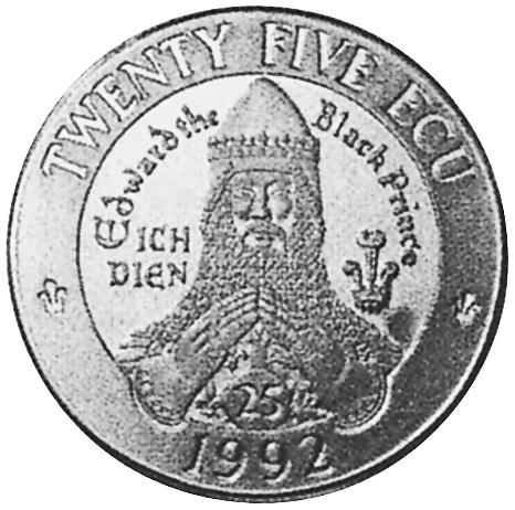 Great Britain WALES 25 ECU X 4c Prices & Values | NGC