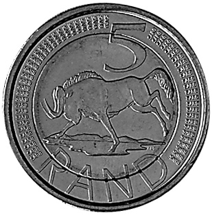 South Africa 5 Rand KM 281 Prices & Values | NGC