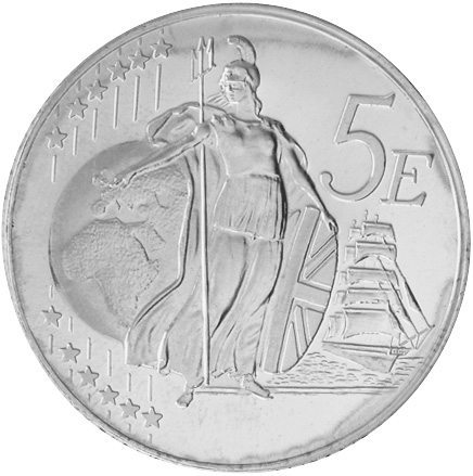 United Kingdom 5 Euro X Pn9 Prices & Values | NGC