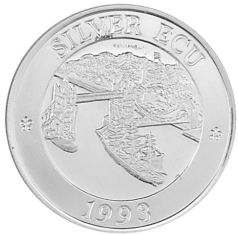 United Kingdom Silver ECU X 20 Prices & Values | NGC