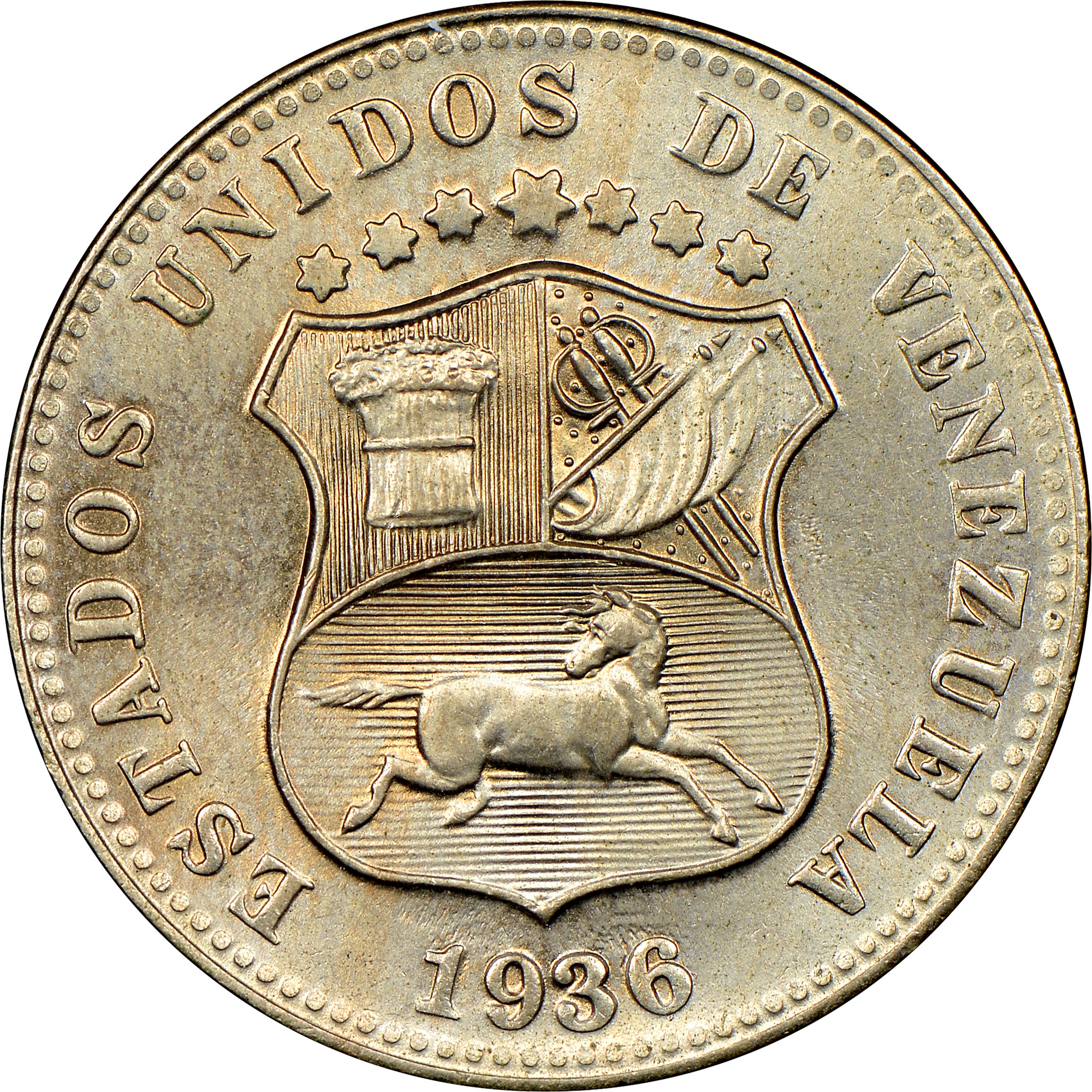 Venezuela 12-1/2 Centimos Y 28 Prices & Values | NGC